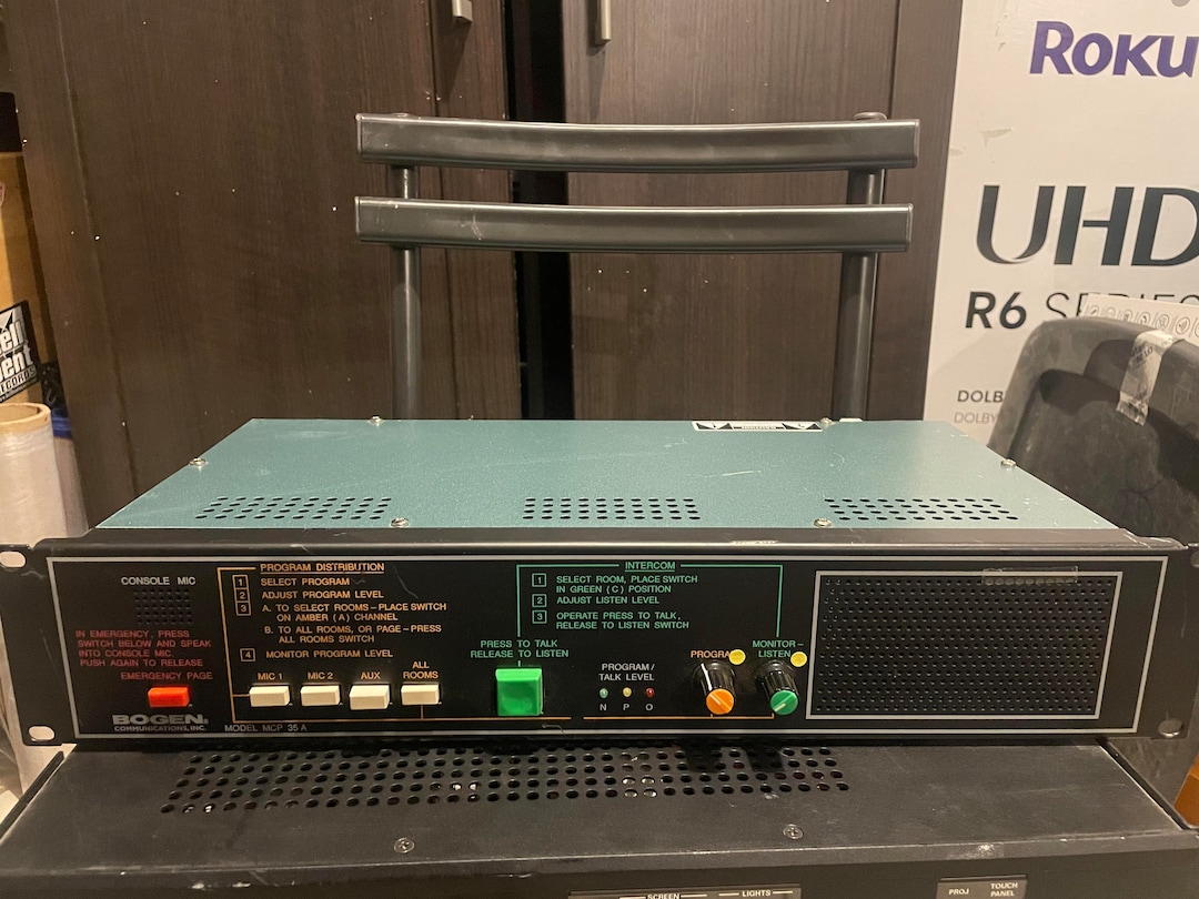 Bogen MCP35A Multi-graphic Master Control Panel - Etsy