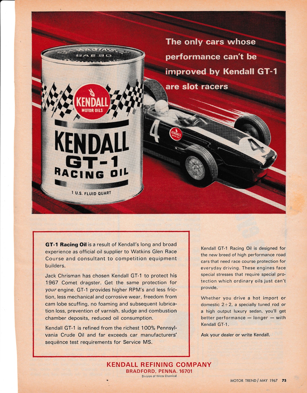 Kendall Castrol & Triton Motor Oil 1966 Magazine Print Ads - Etsy