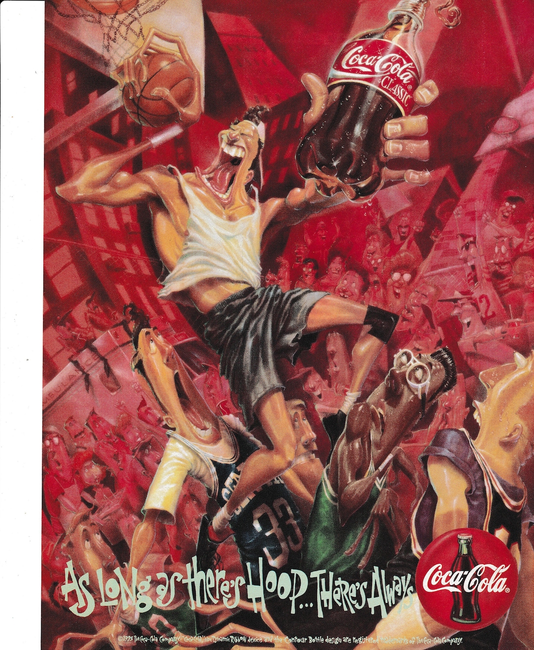 8 Coca Cola Print Ads for Kids Sports Illustrated 1995 Lot of 8 Ads - Etsy