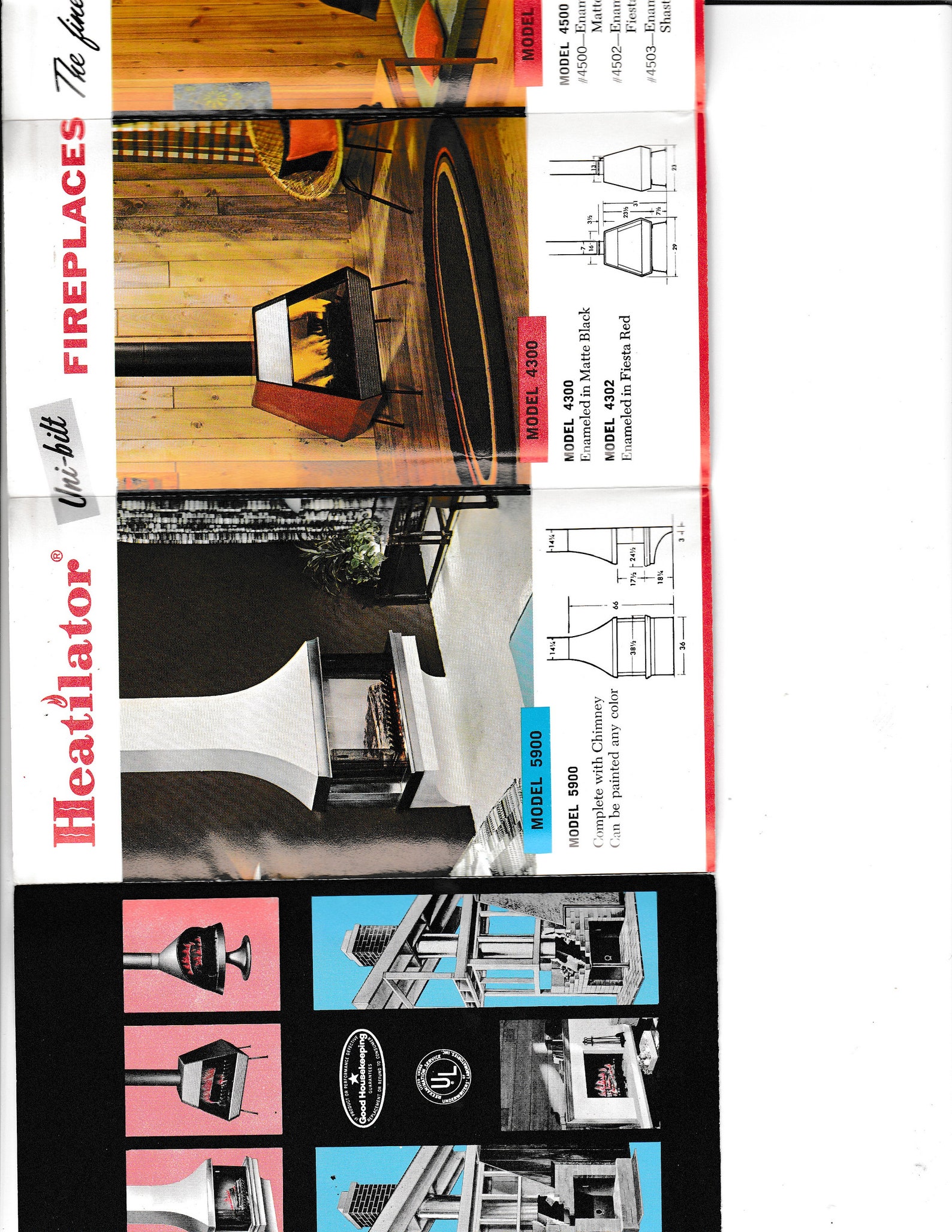 1960's Heatilator Fold Out Pamphlet - Etsy