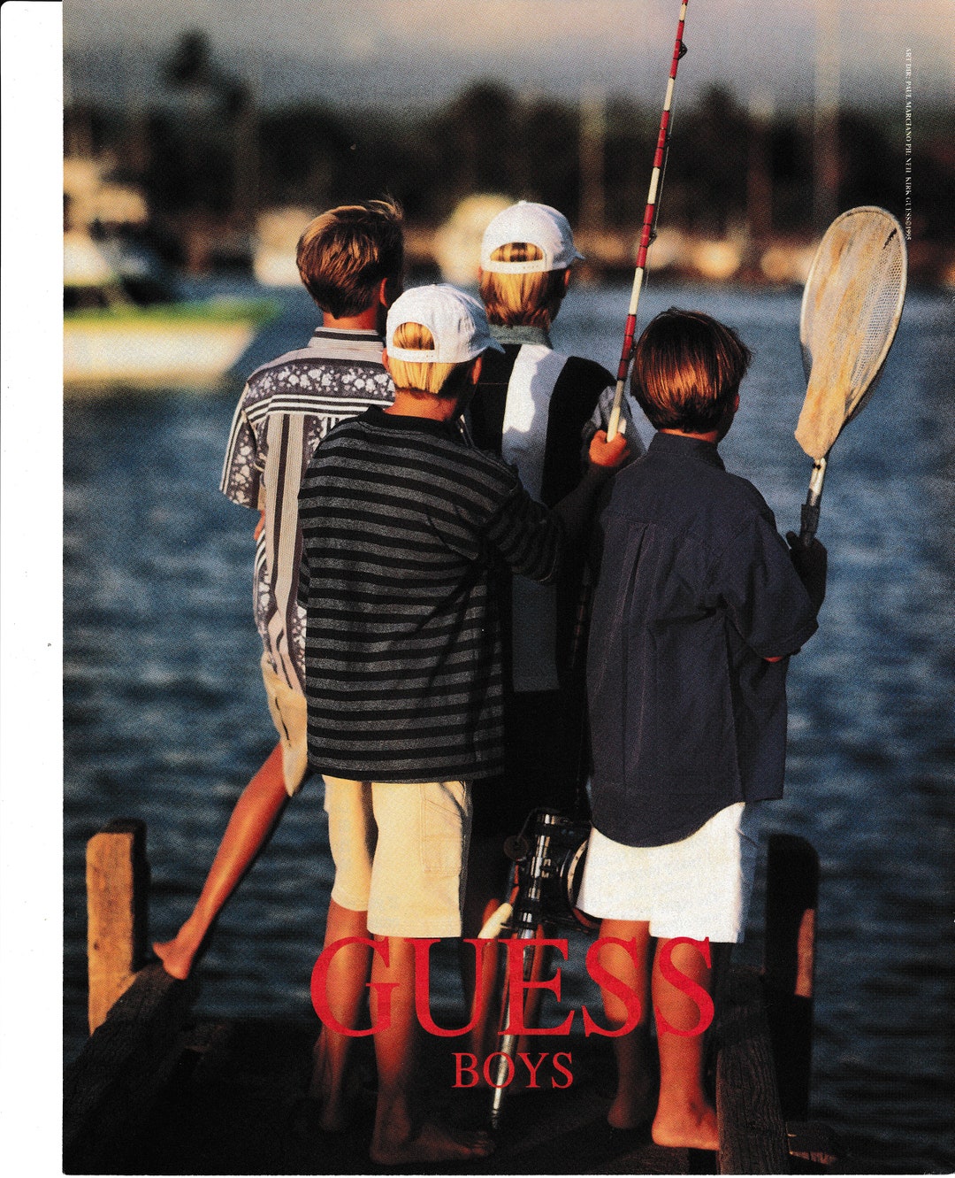 Guess Jeans 1995 Print Ad - Etsy