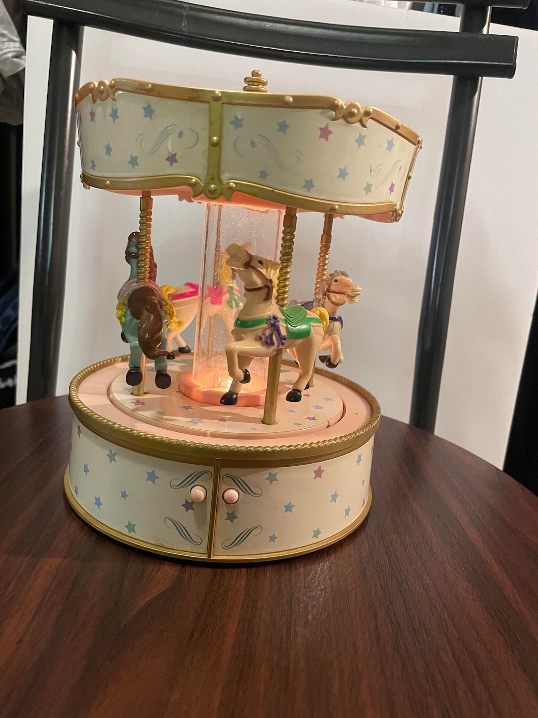 Pink Light up Carousel/merry Go Round - Etsy