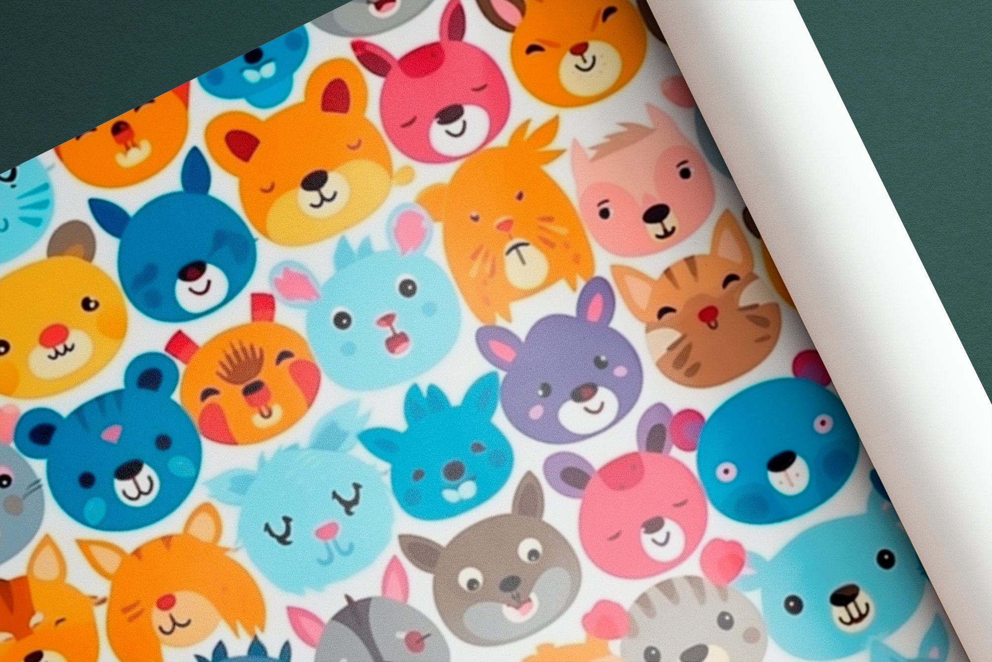 15 Cute Animals Pattern Bundle Animal Cartoon Woodland Kids Pattern PNG Commercial Use Freebie ...