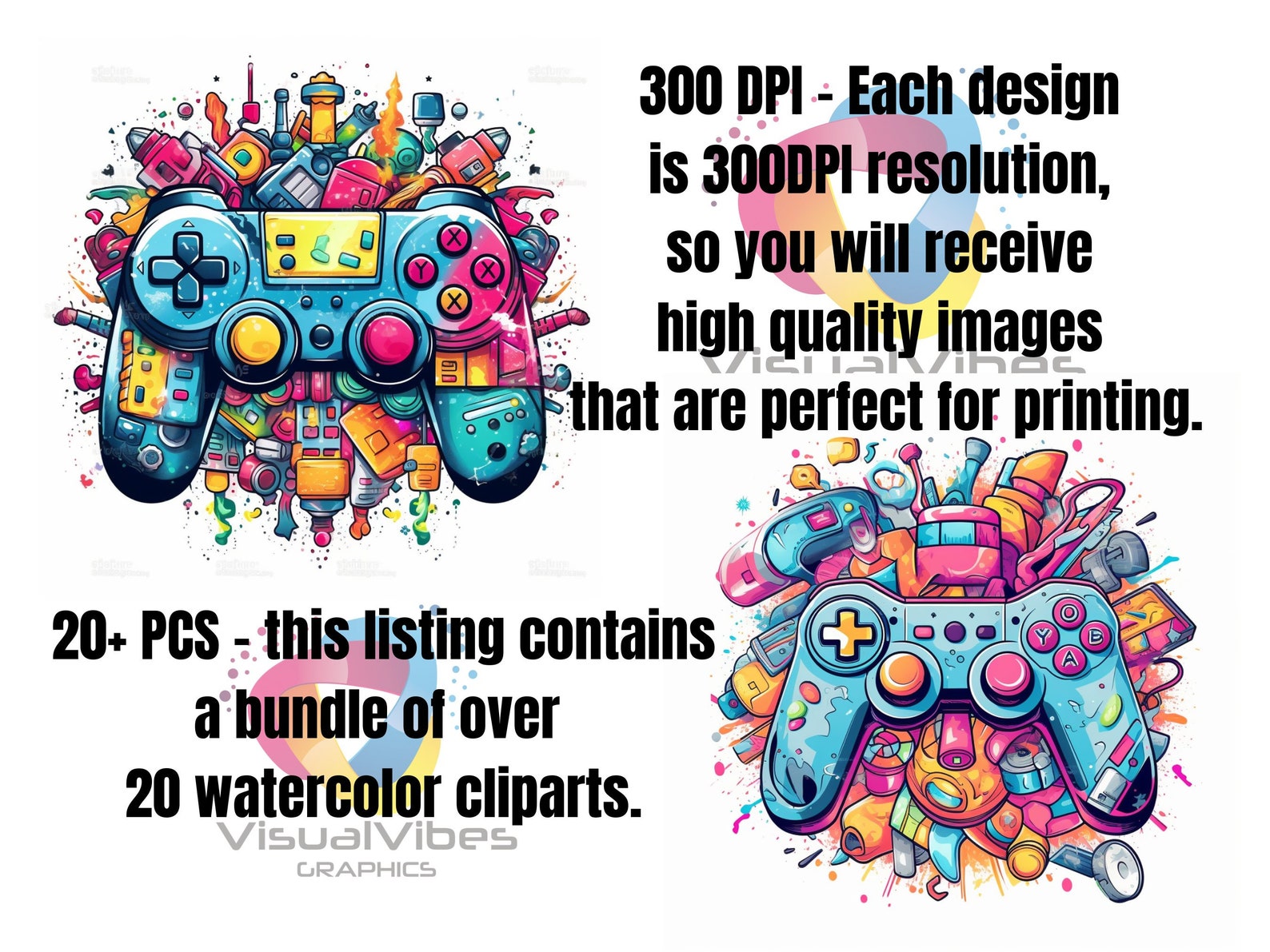 20 Gaming Clipart Bundle Gaming Stickers Png Gaming Room - Etsy