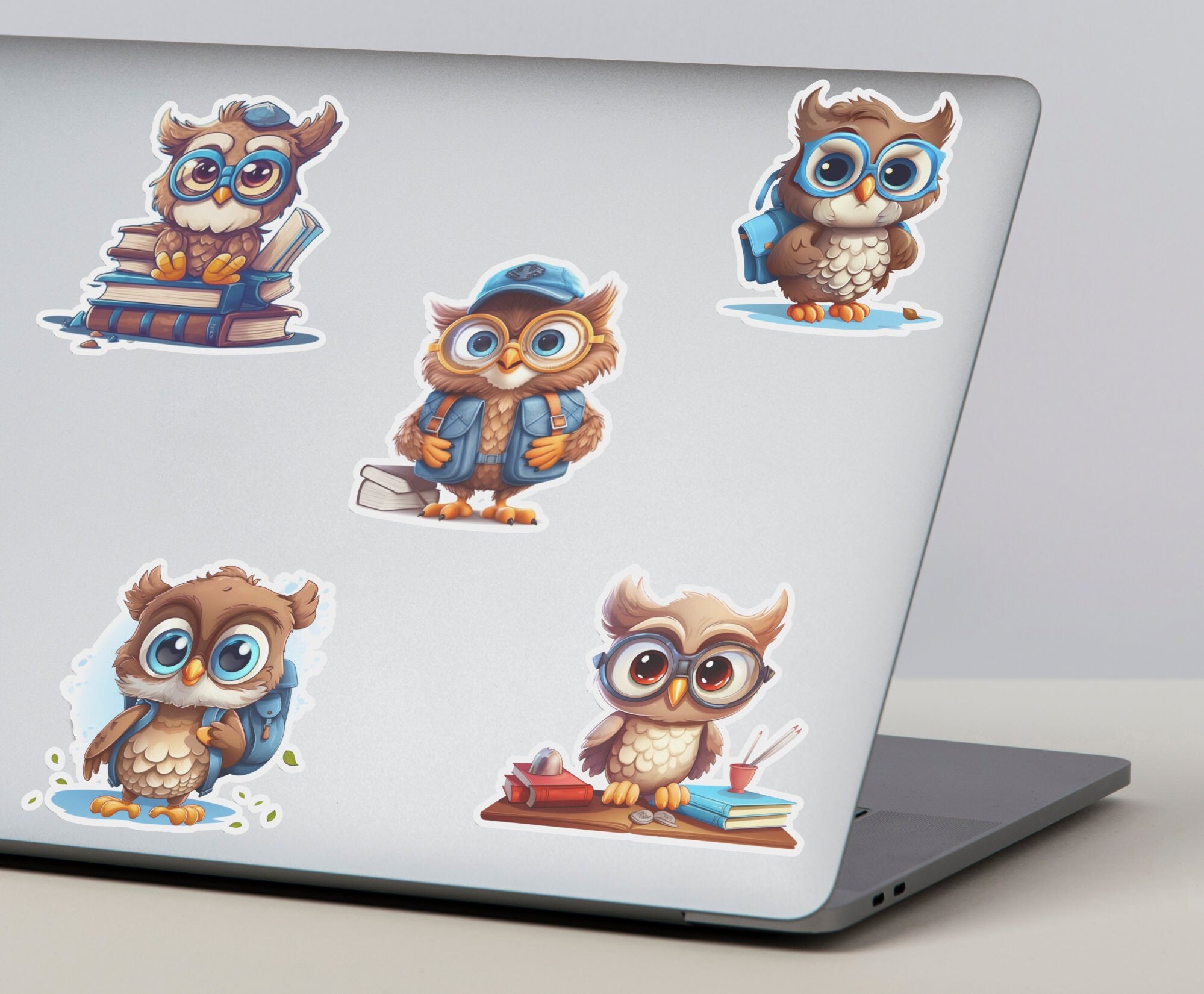 20 Cute Baby Boy Owl Clipart Boy Owl Sticker PNG - Etsy
