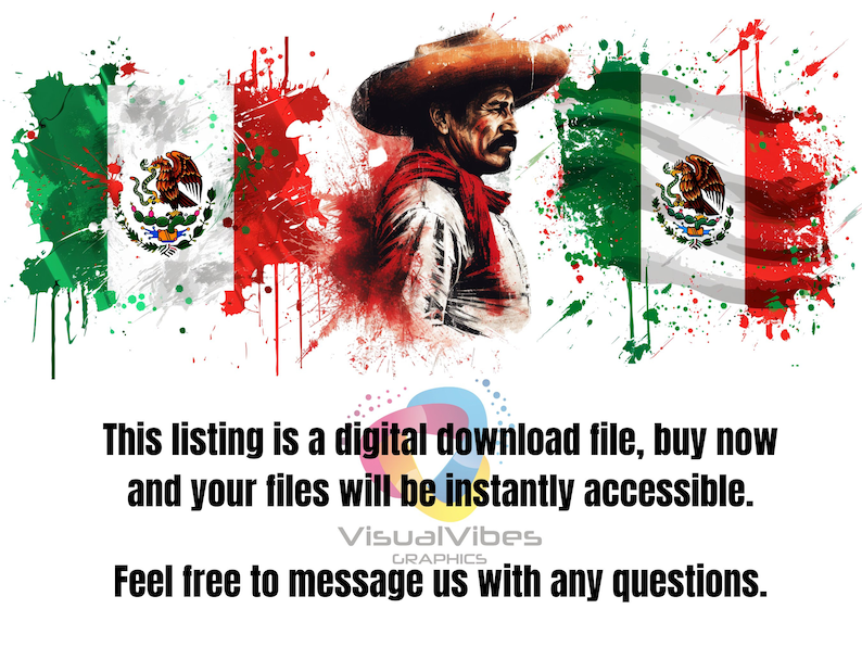 Over 35 Viva Mexico Clipart Bundle Mexican Tradition Illustrations ...