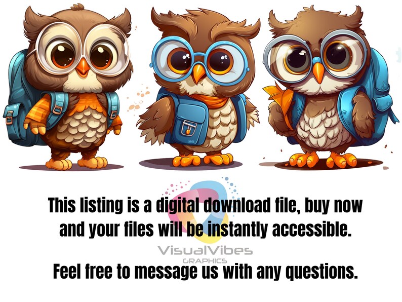 20+ Cute Baby Boy Owl Clipart | Boy Owl | Sticker | PNG | Commercial ...
