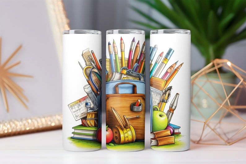 20 Back to School Clipart Bundle Sticker PNG Classroom Decorations ...