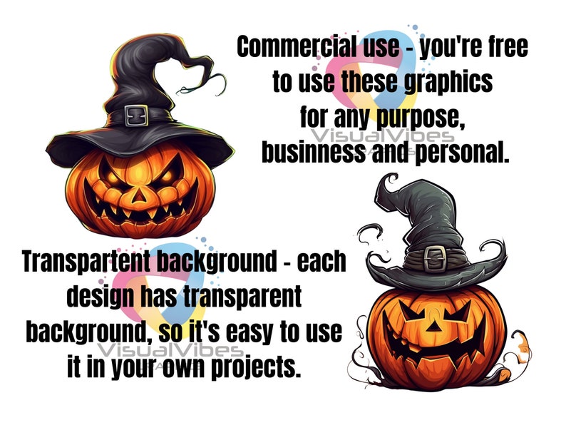 20+ Jack-o-lantern Clipart Bundle Haloween Stickers Pumpkin Halloween ...