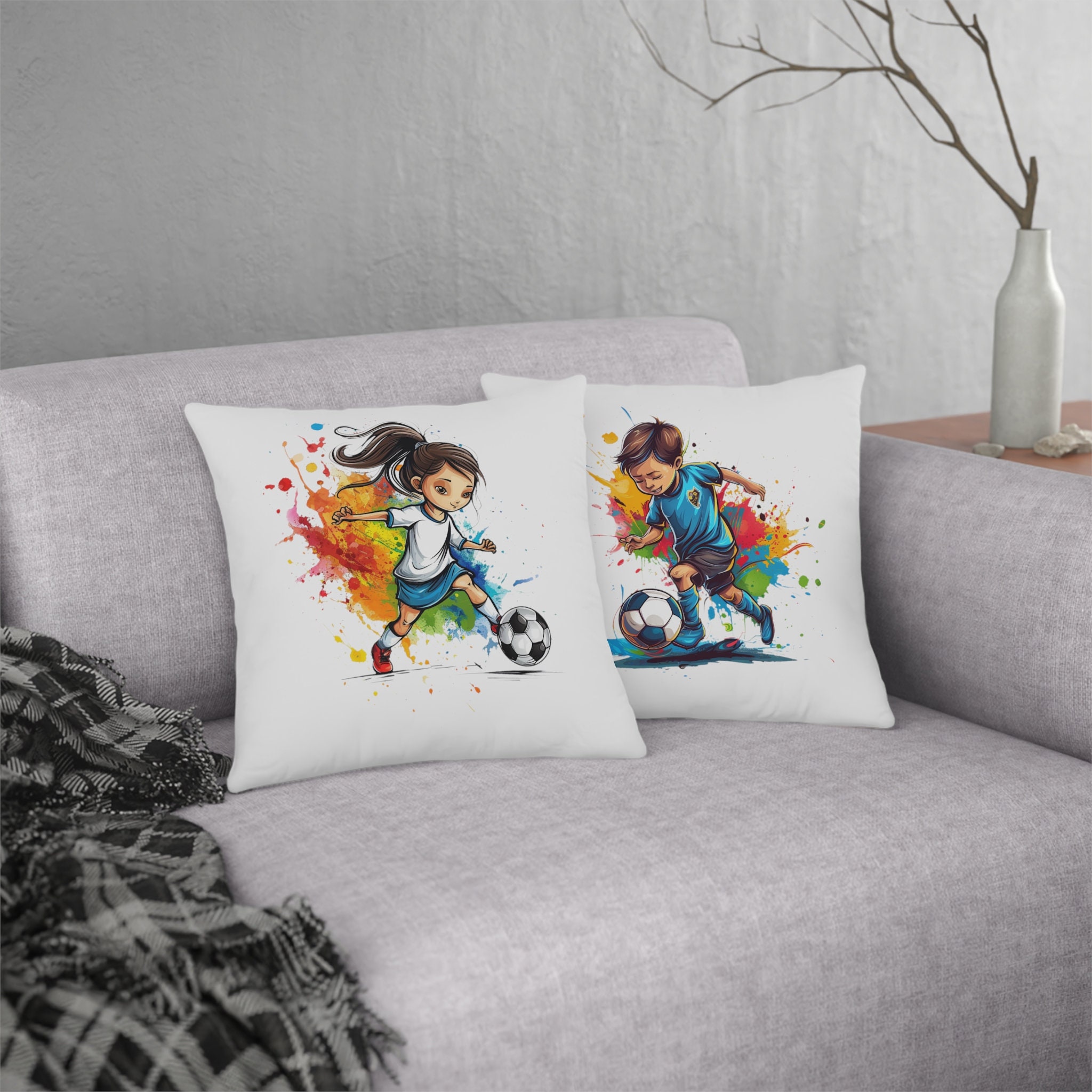 Over 30 Vibrant Soccer Kids Clipart Bundle Sticker PNG Soccer Stickers ...