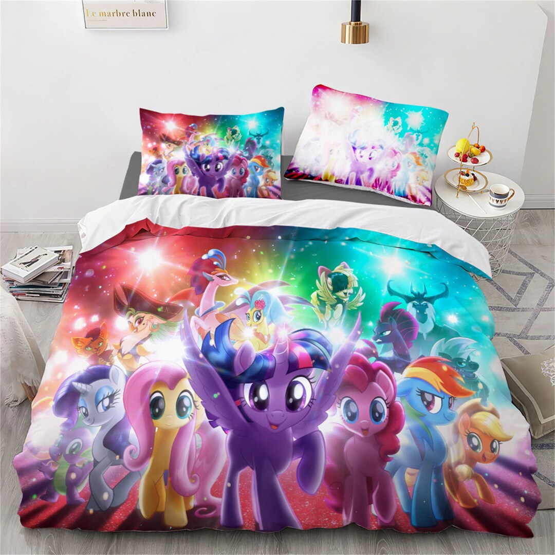 My Little Pony Bedding Set My Little Pony Quilt My Little - Etsy