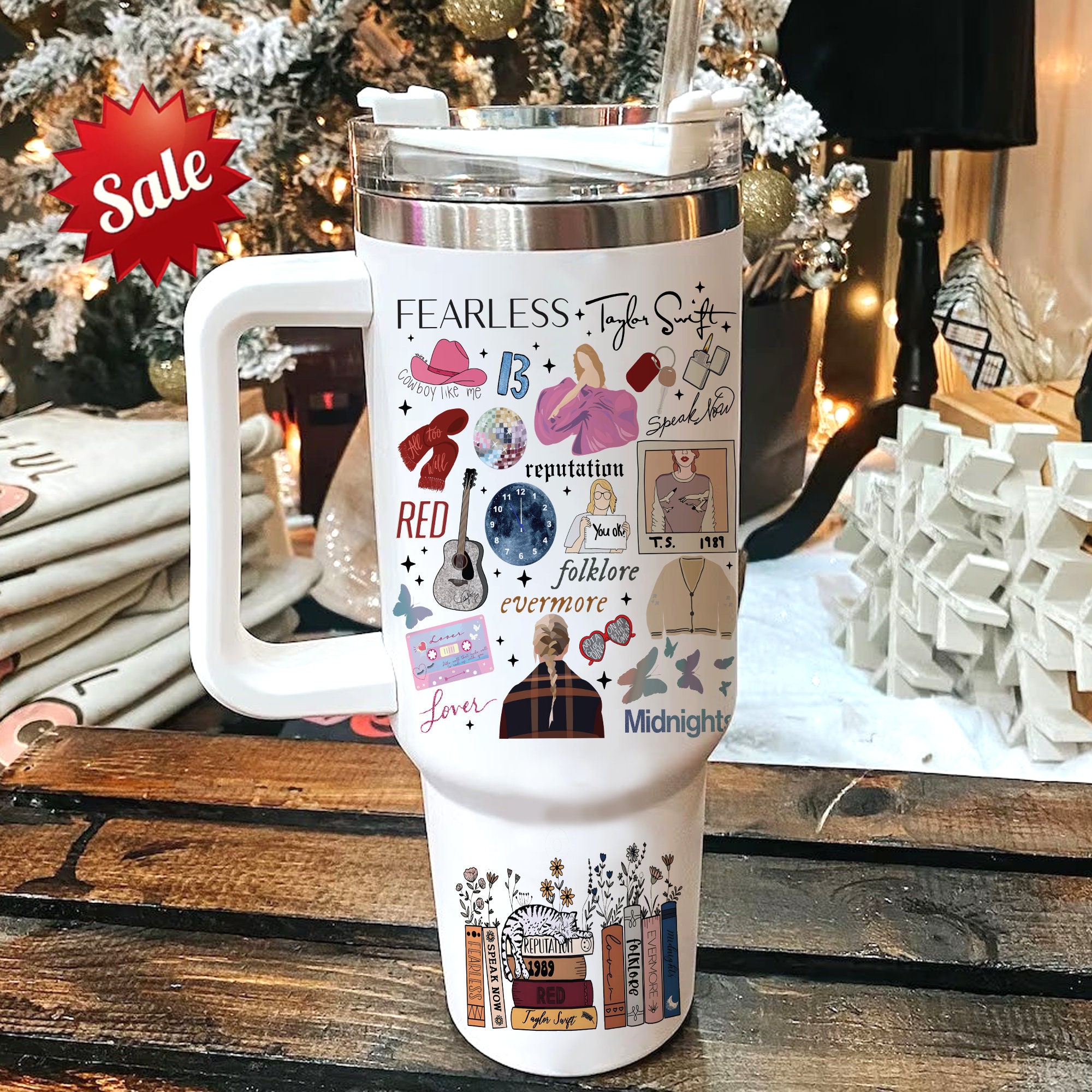 Swiftie Eras Tour 40OZ Stanley Becher Taylor 2023 Eras Tour - Etsy.de