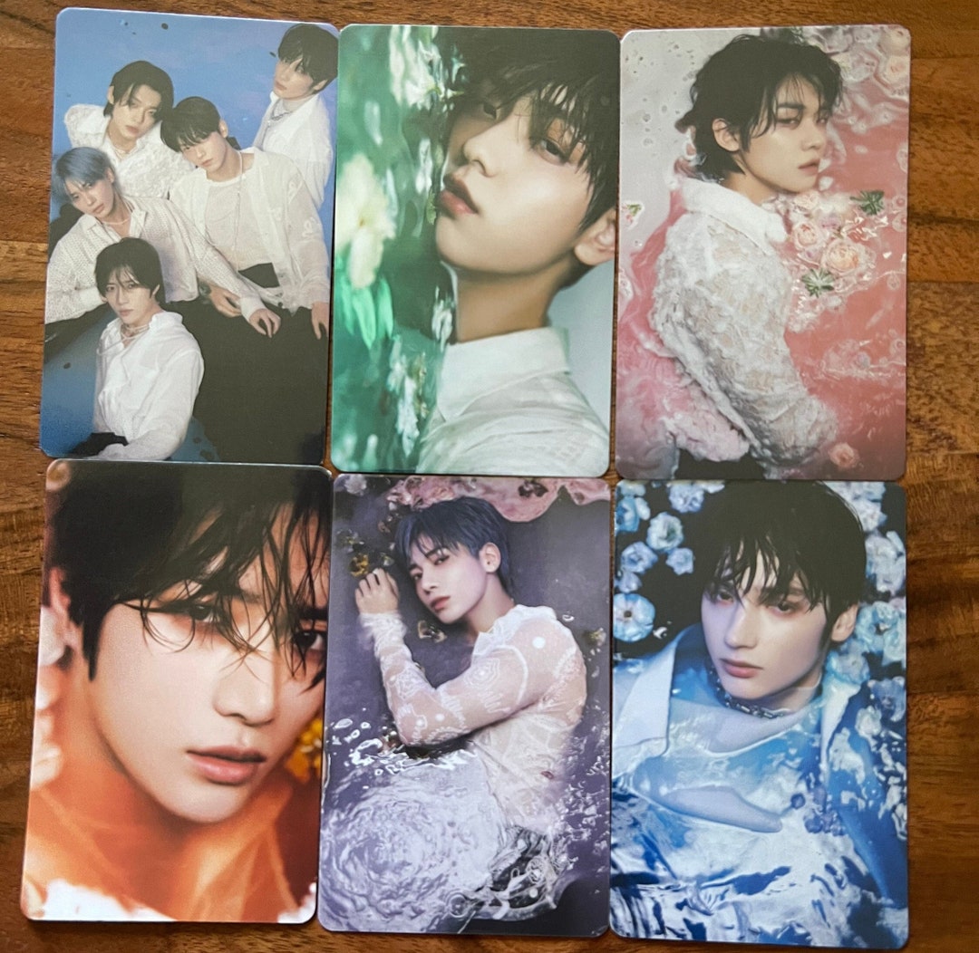 TXT Sweet Surrender Concept Unofficial Photocard Set - Etsy