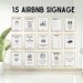 Airbnb Sign Bundles Airbnb Signs Airbnb Signs Template - Etsy