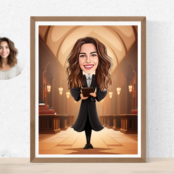 Lawyer Cartoon Art - Etsy