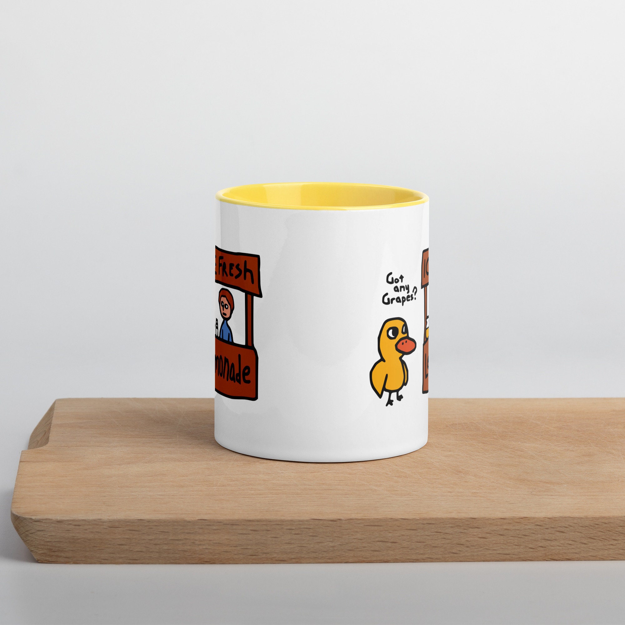 Duck Song Funny Mug With Color - Etsy