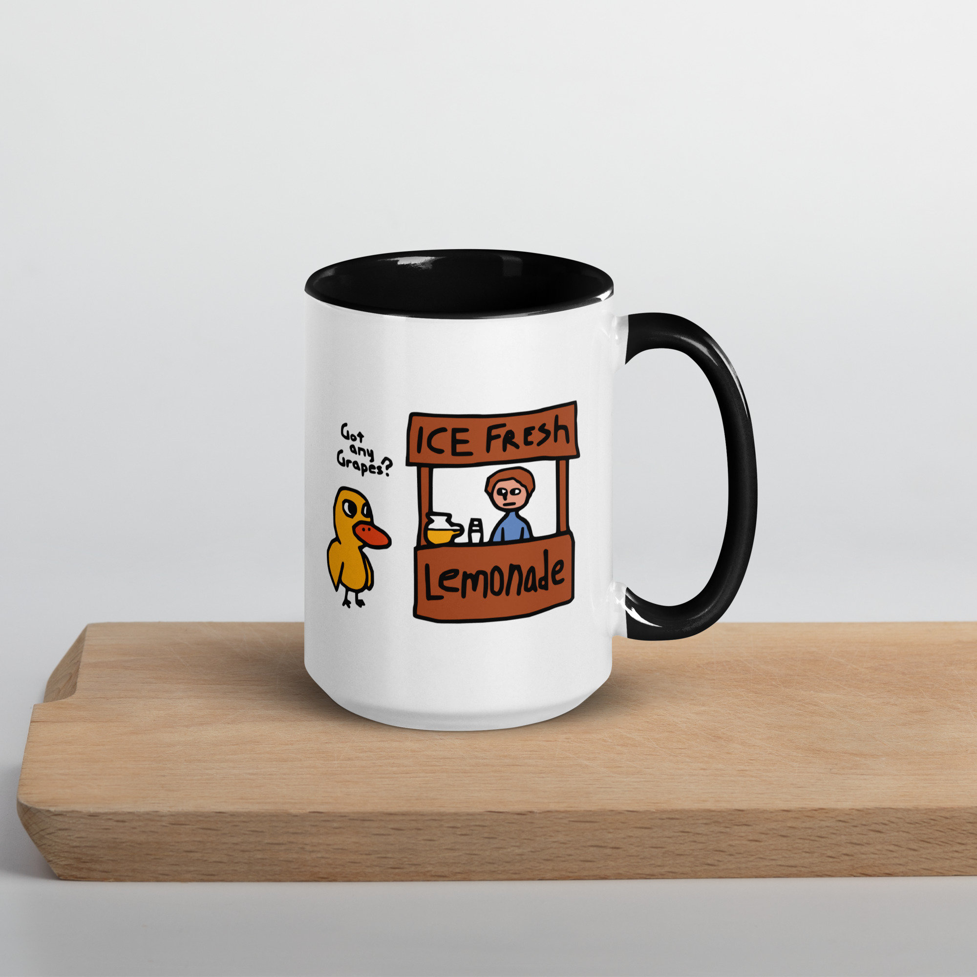 Duck Song Funny Mug With Color - Etsy