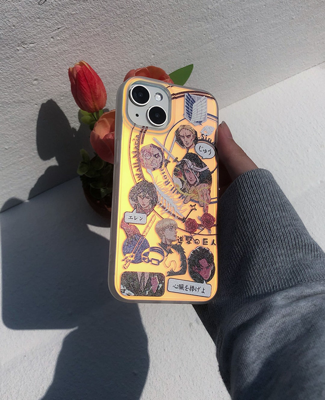 Anime iPhone Case,cute Gift for Anime Boy or Girl,shockproof Phone Case ...