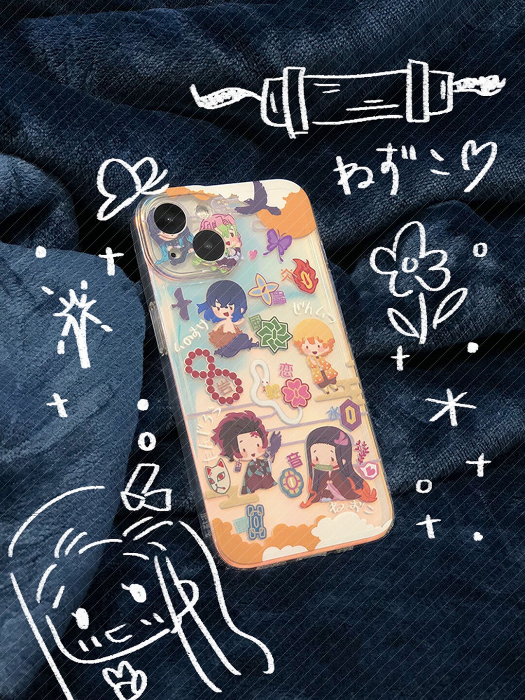 Anime iPhone Case,cute Gift for Anime Boy or Girl,shockproof Phone Case ...