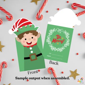 Christmas Elf Money Envelope, Money Gift Ideas, Cash Gift Ideas ...