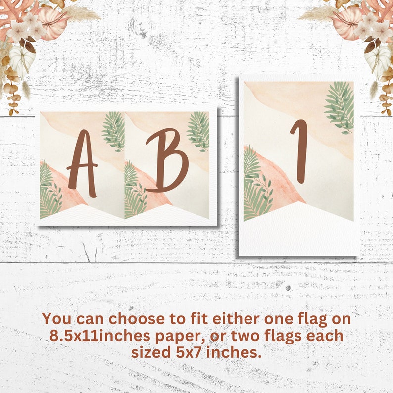 Boho Chic Birthday Banner, PRINTABLE, Happy Birthday Banner, Rainbow ...