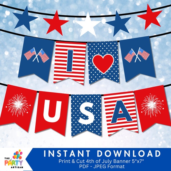 4th of July Decorations - Etsy