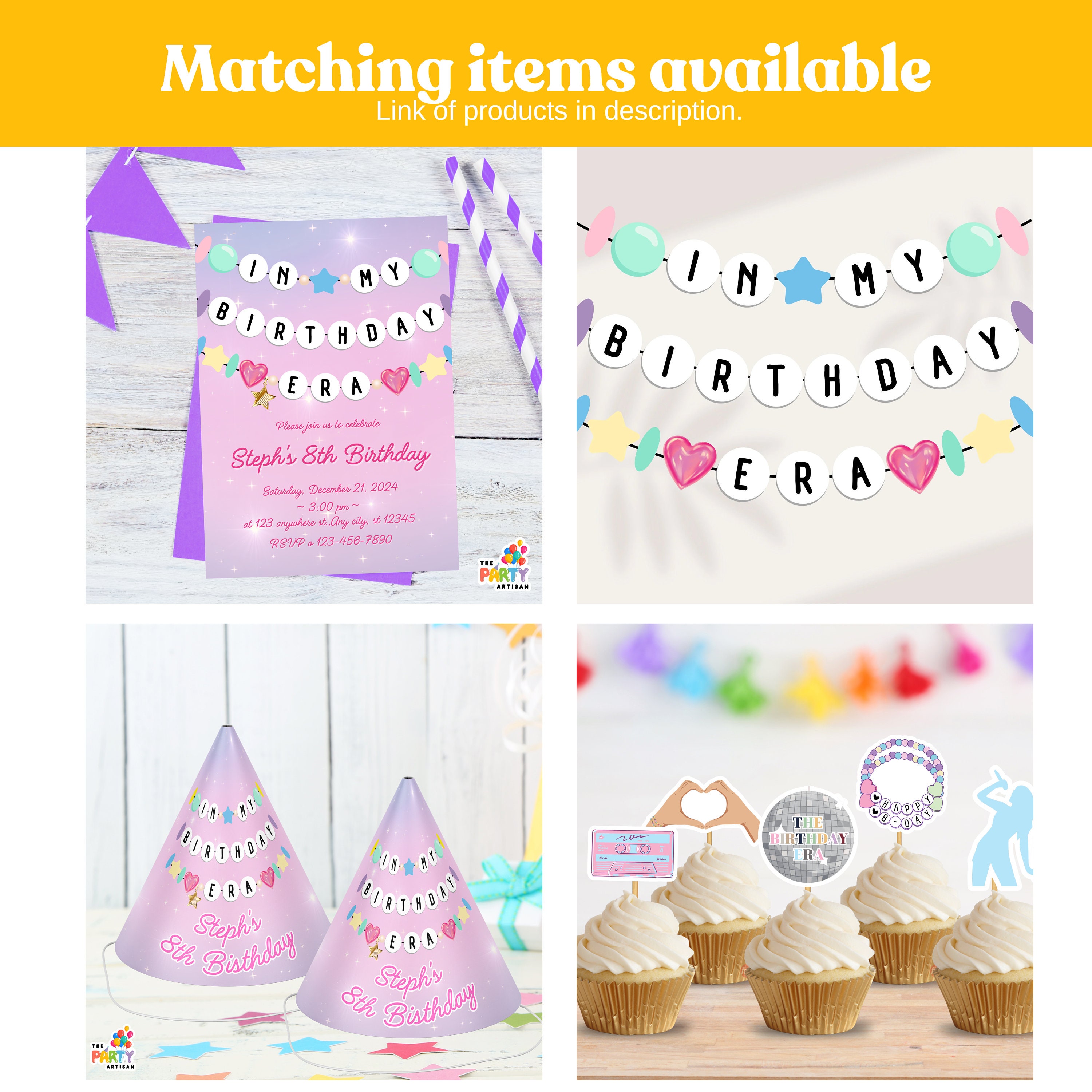 Birth-tay Chip Bag Labels, Chip Bag Label, Birthday Era Party Favors ...