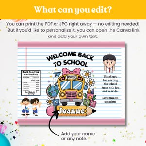 Back to School Chip Bag Wrapper | First Day of School Snack Bags for ...
