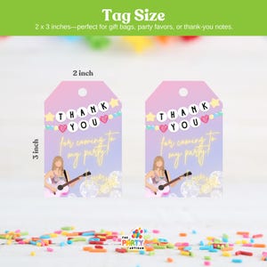 Editable Tag Template, Swiftie Birthday Gift Tag, Instant Download ...