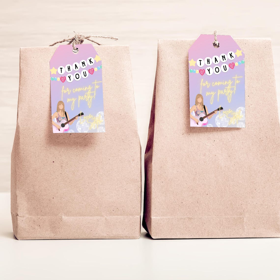 Editable Tag Template, Swiftie Birthday Gift Tag, Instant Download ...