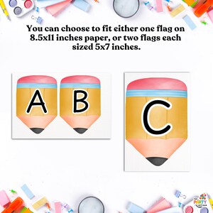 School Theme Printable Banner, First Day of School, Welcome Back to ...