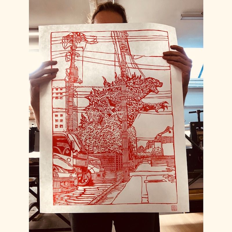 Godzilla - Etsy