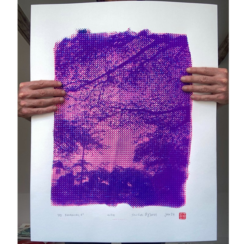 Screen Print Art - Etsy UK