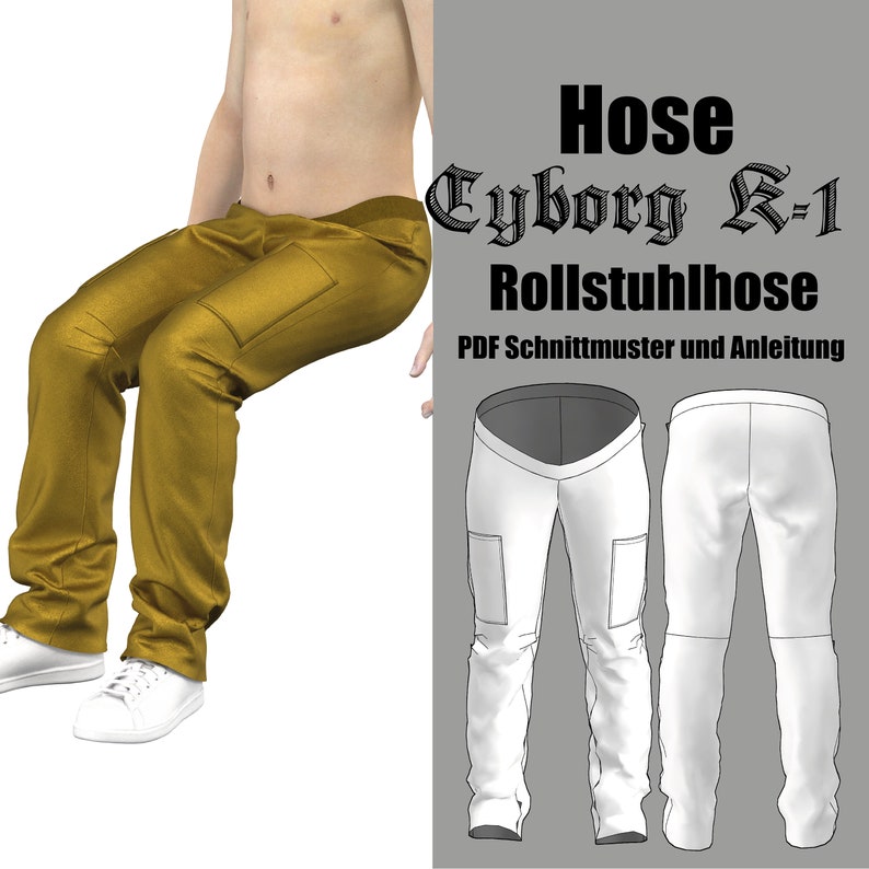 Wheelchair Pants Children | Cyborg K-1 | Pattern for Direct Download in ...