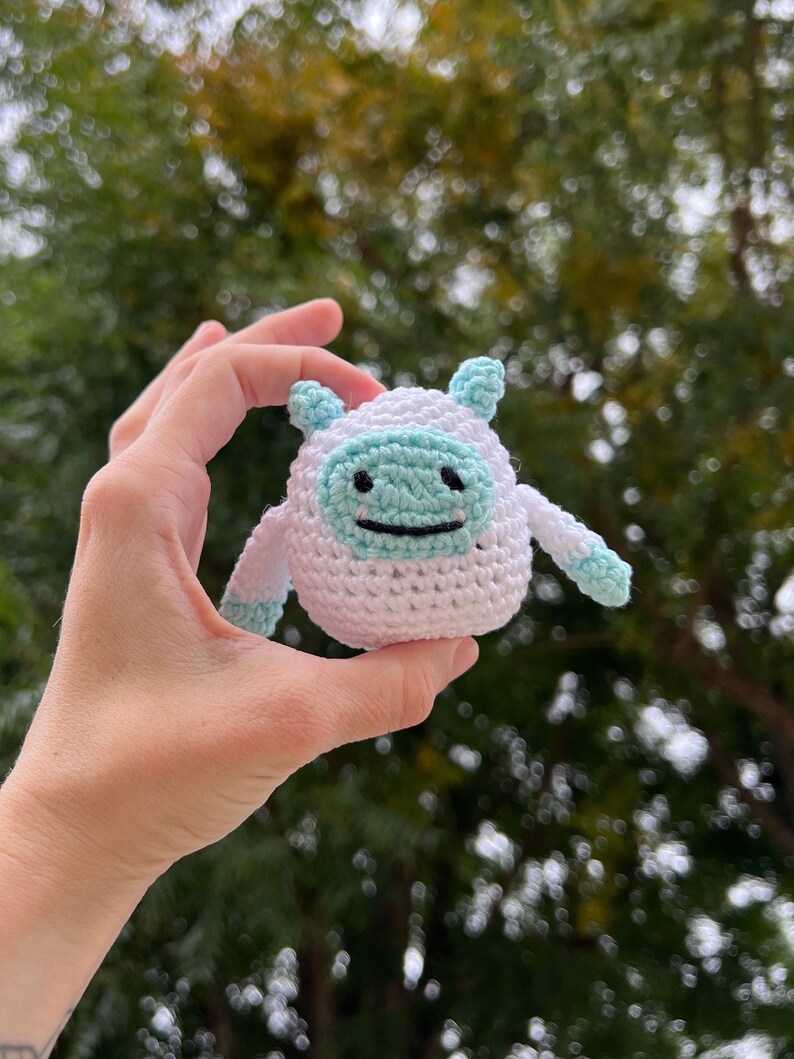 Adorable Mini Yeti Plush - Hand Crocheted Amigurumi Creature - Etsy