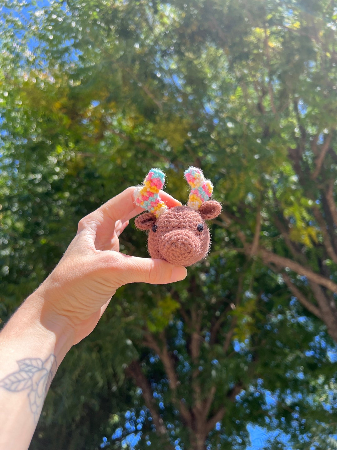 Mini Moose Plushie Moose Toy Moose Plushie Crochet Moose - Etsy