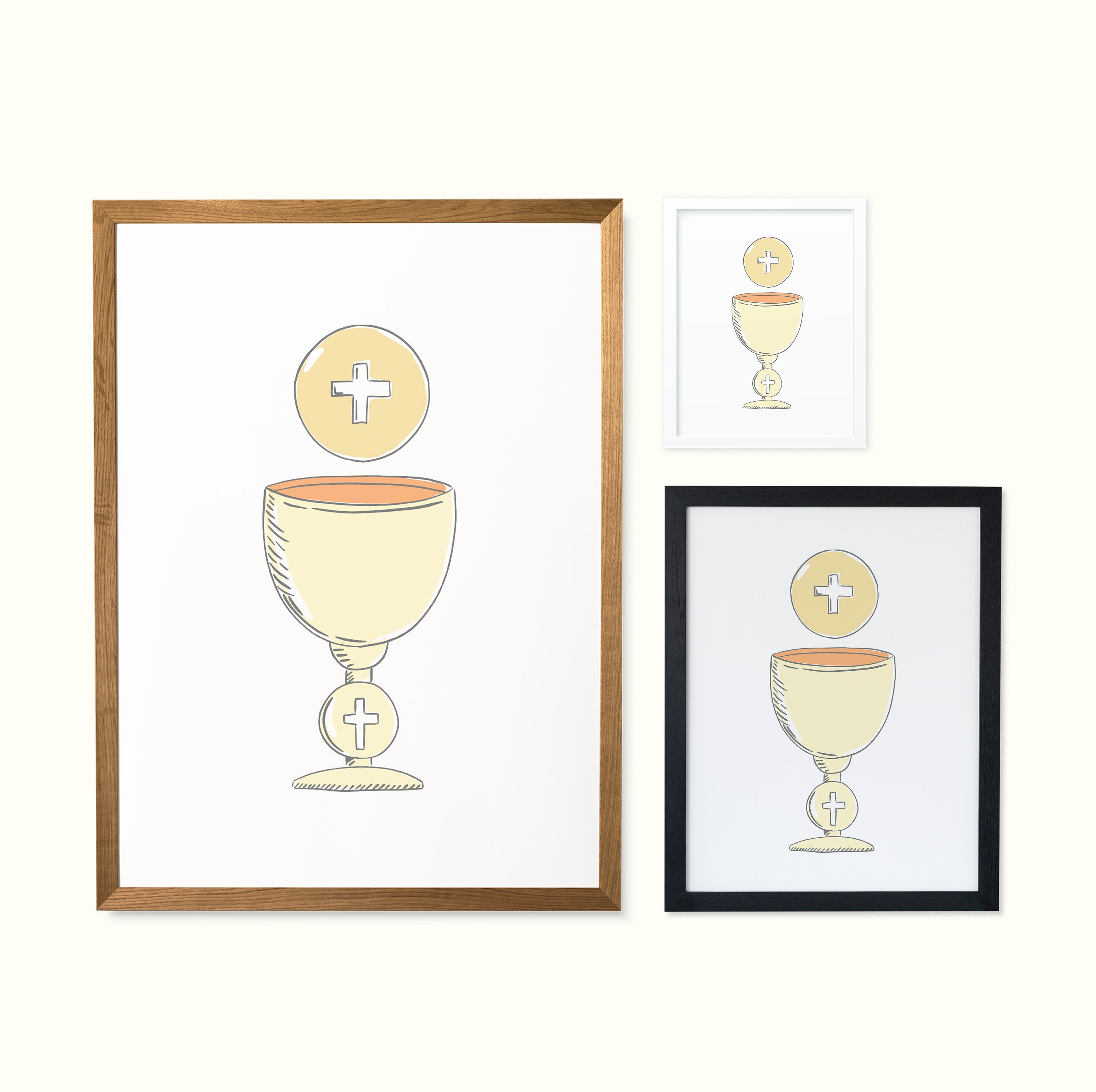 Corpus Christi Art | Catholic Corpus Christi Biblical Art Print | Art ...