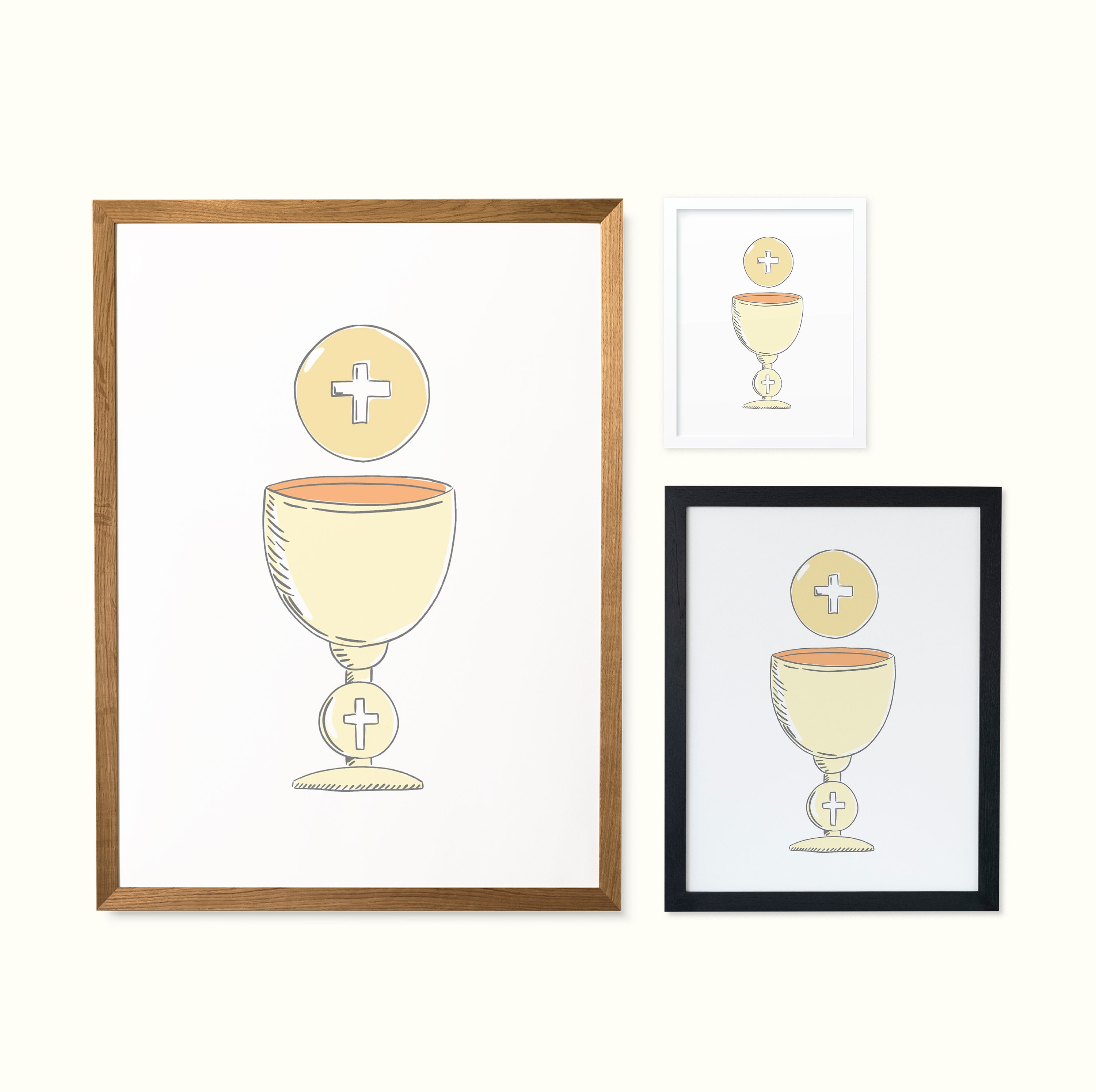 Corpus Christi Art | Catholic Corpus Christi Biblical Art Print | Art ...