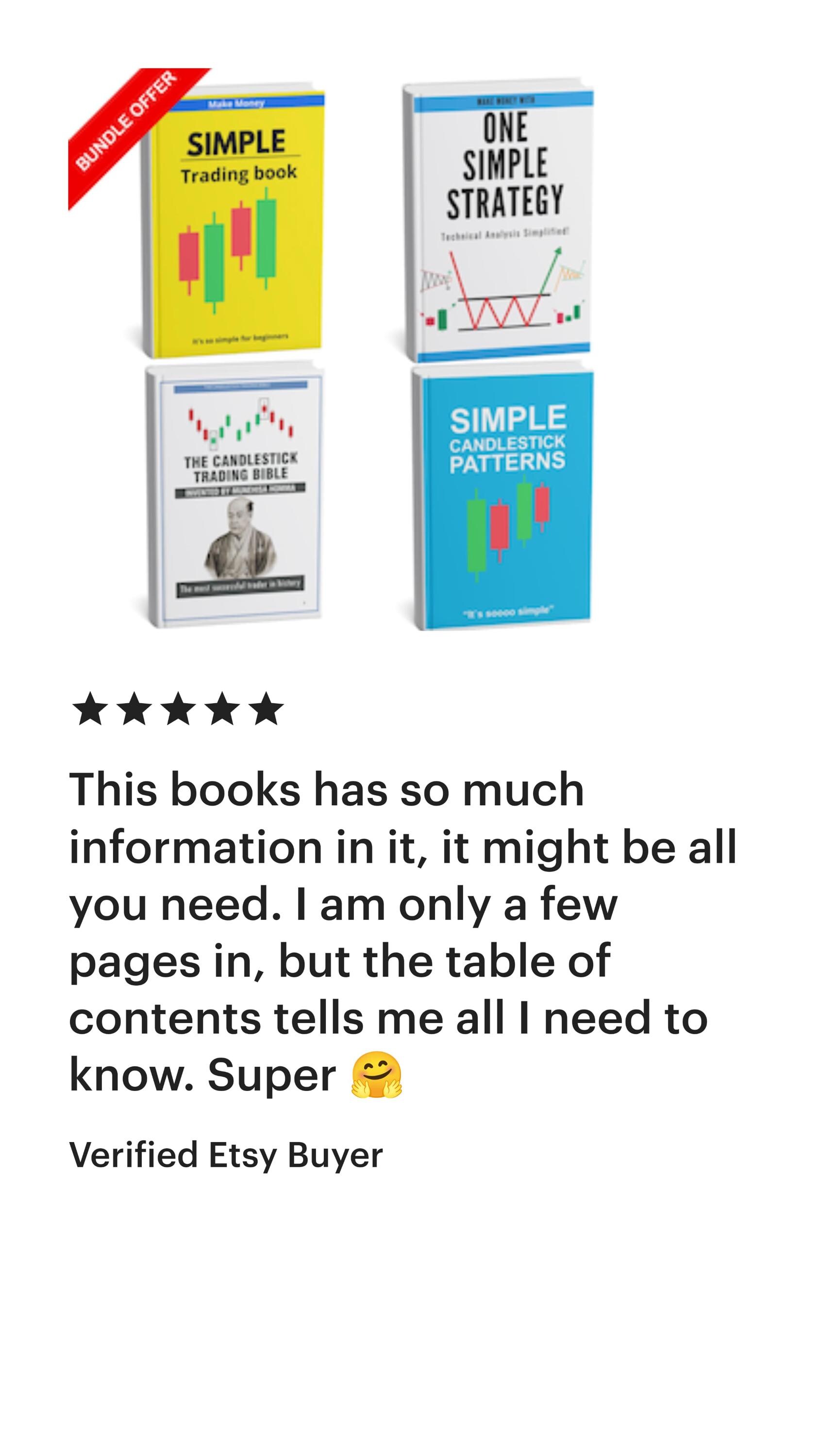 Trading Book Bundle - Simple Trading Book, One Simple Strategy ...