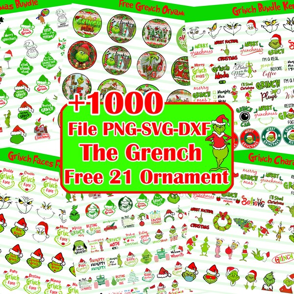 Grinch Svg File Free - Etsy