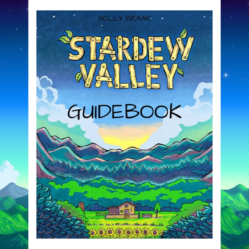 STARDEW VALLEY Guide Books Bundle, Stardew Valley All Guide Books and ...