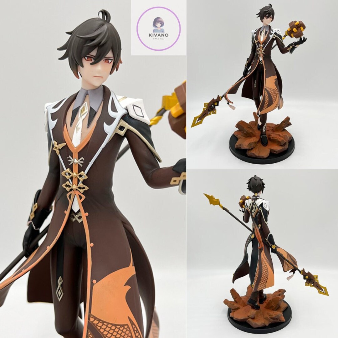 Zhongli Genshin Impact 28cm Genshin Figure Action Figure - Etsy