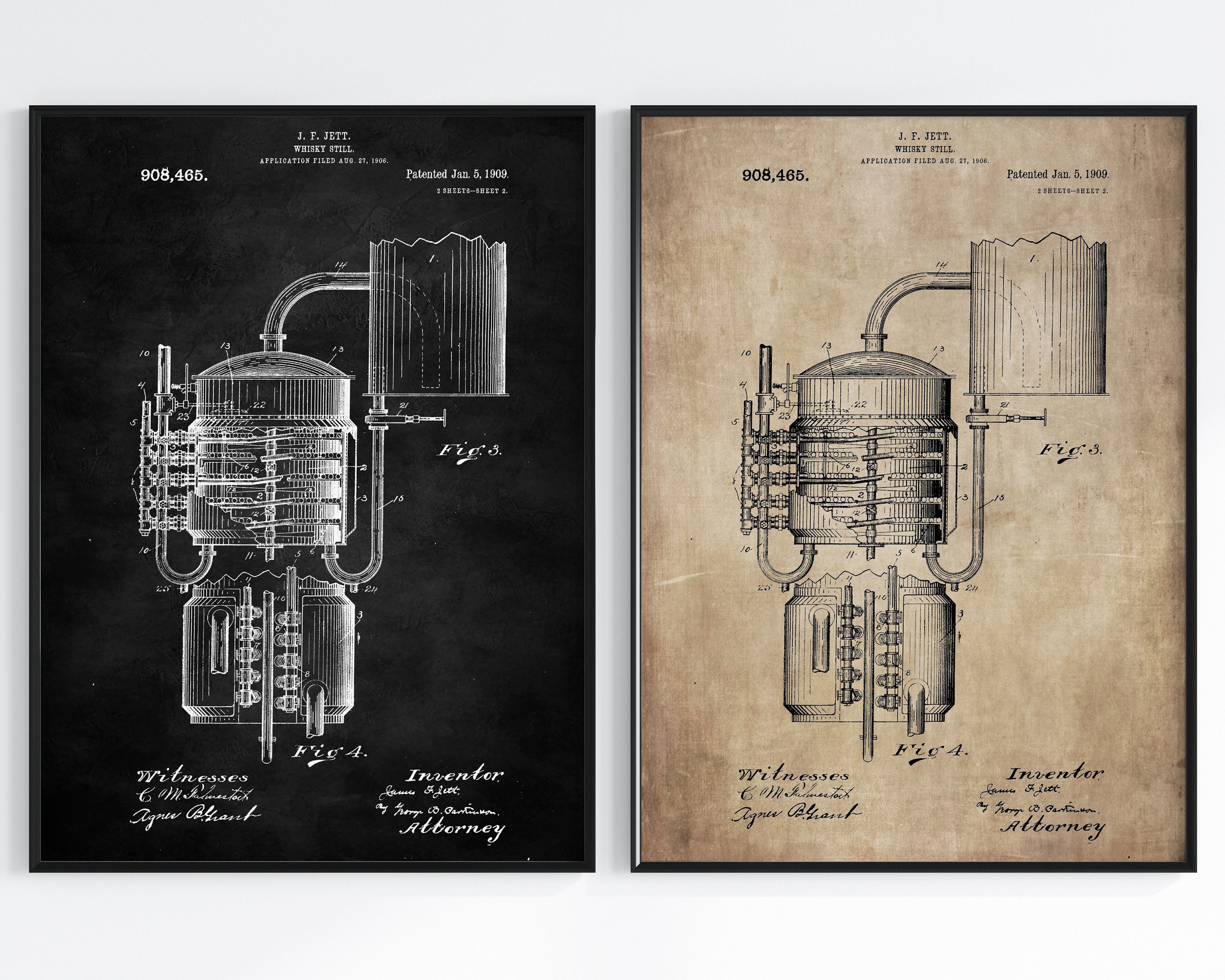 Alcohol Patent Posters, Whisky Still, Instant Download Print, Retro ...