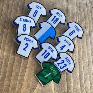 Unofficial World Cup Football Shirt Pin Badge - Etsy UK