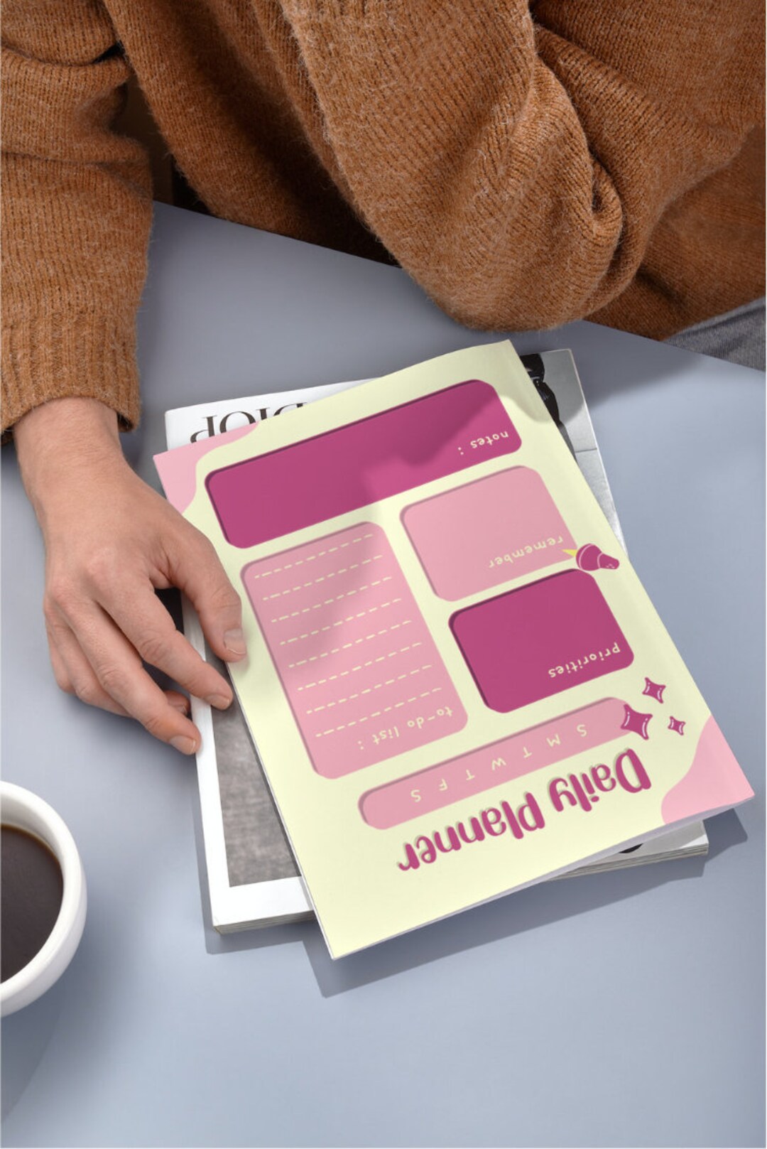 Colorful Daily Planner / Printable Daily Planner / Daily Planner ...