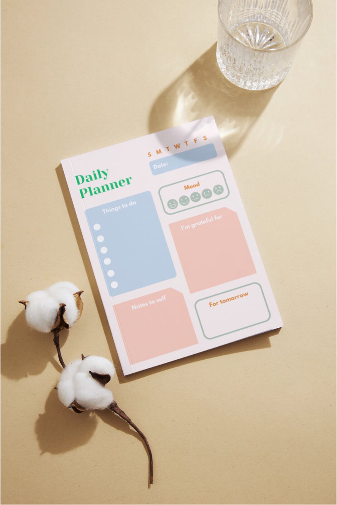 Colorful Daily Planner / Printable Daily Planner / Daily Planner ...