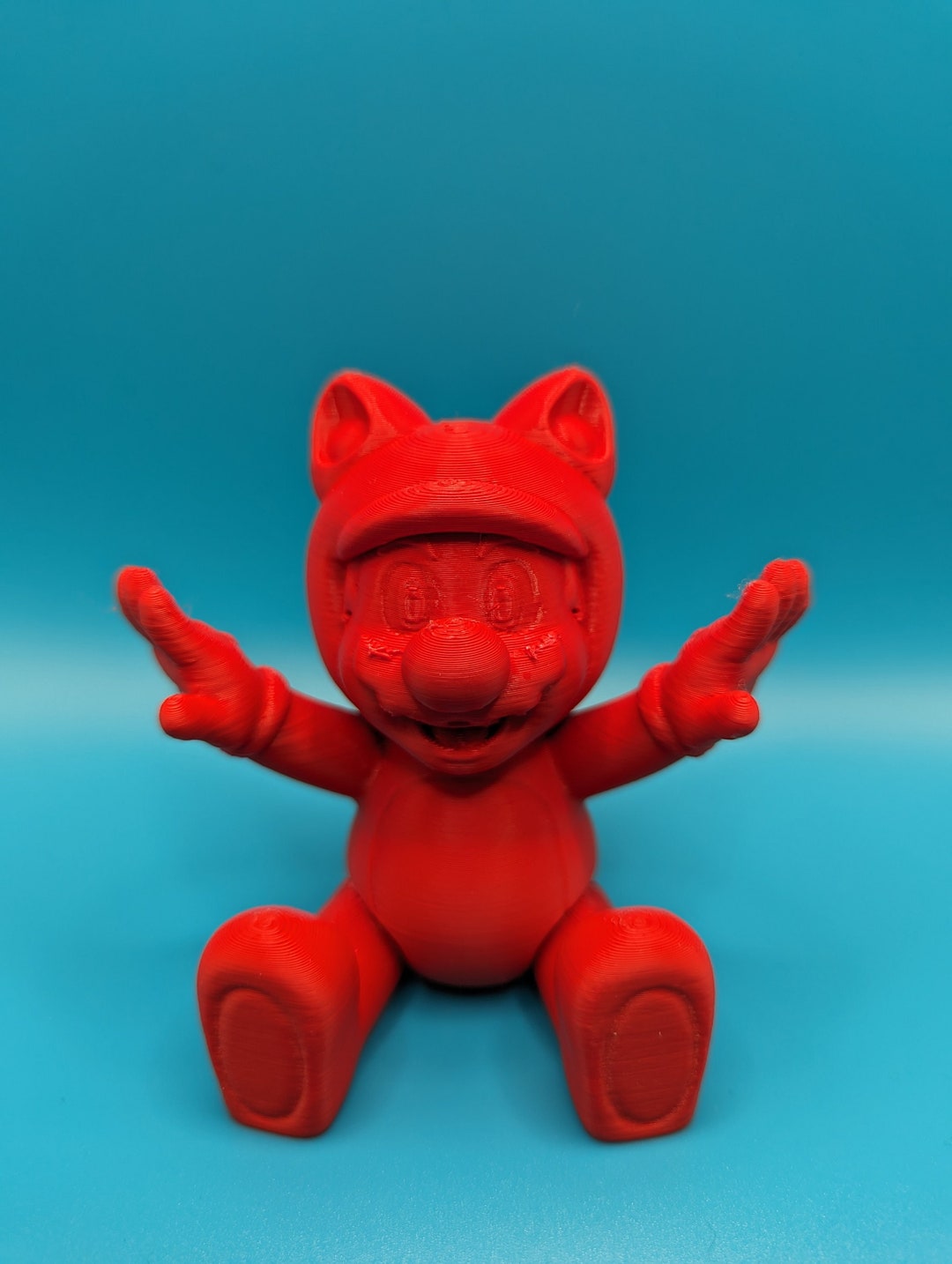 Racoon Mario Articulated Fidget Toy - Etsy UK