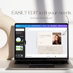 UGC Portfolio, UGC Website Template, Ugc Creator, Canva Website, UGC ...
