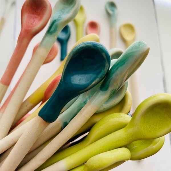Ceramic Spoon - Etsy UK