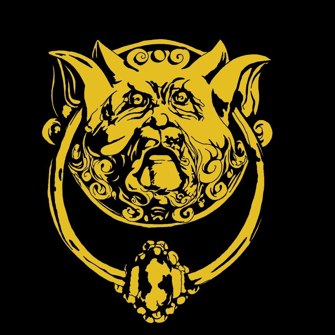 The Labyrinth Door Knocker Vinyl Decal ; Bumper Sticker ; Window Decal ...